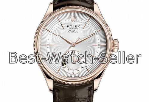 Часы Rolex Cellini Dual Time Everose Gold 50525 si