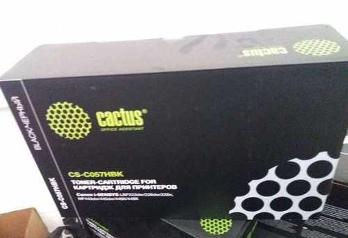 Тонер-картридж cactus - CS-C057hbk
