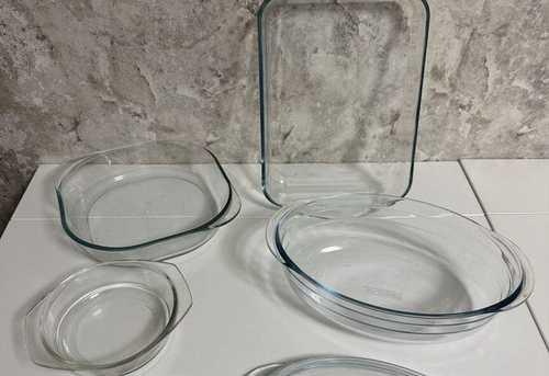 Кастрюли разные,жаропрочное стекло