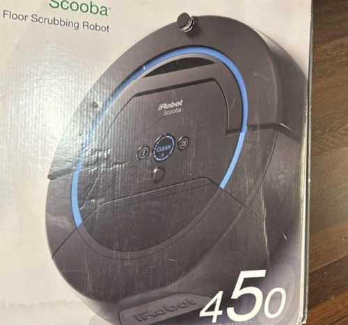 Робот пылесос irobot scooba 450