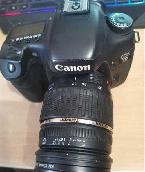 Зеркальная фотокамера canon