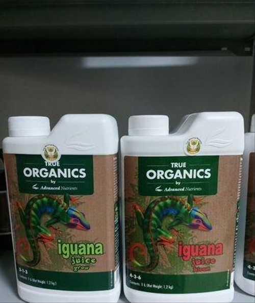 Органические удобрения Iguana Juice