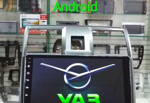 УАЗ Патриот 2012-16 магнитола Android новая лучшая