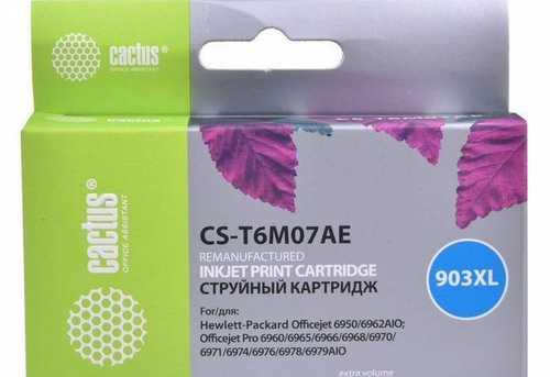 Картридж струйный Cactus №903XL CS-T6M07AE пурпурн