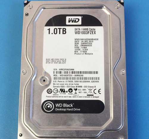 WD Black 1 тб