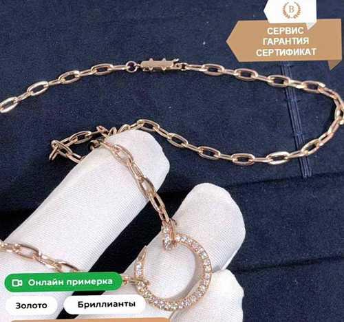 Колье Cartier Juste un Clou 0,28 ct