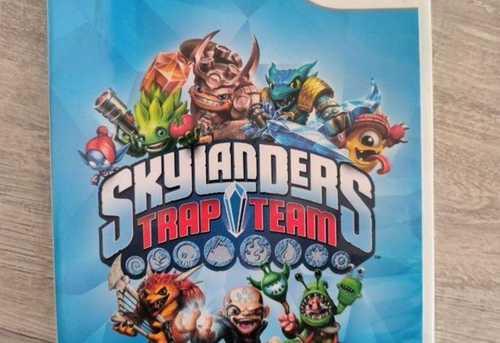 Диск с игрой Skylanders Trap Team для Wii U