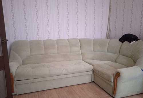 Угловой диван раскладное кресло