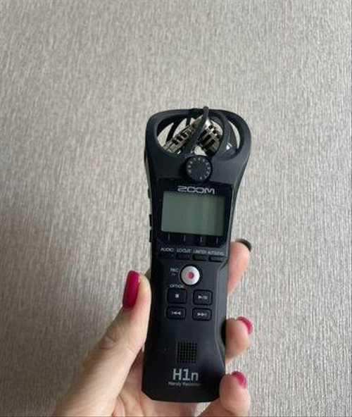 Новый микрофон zoom handy recorder H1n