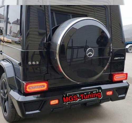 Бампер задний Mercedes g-class w463 AMG