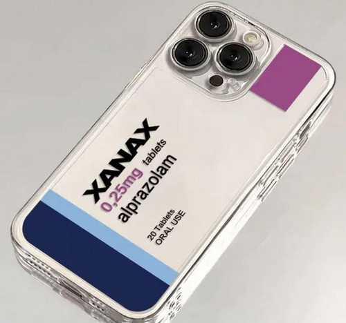 Чехол на iPhone "Xanax"