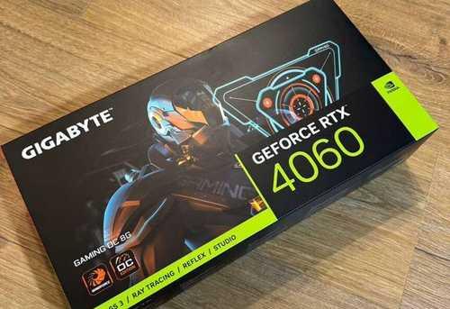 Новая видеокарта gigabyte rtx 4060 gaming oc