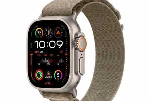 Apple Watch Series Ultra 2, 49mm, Alpine Loop, Oli