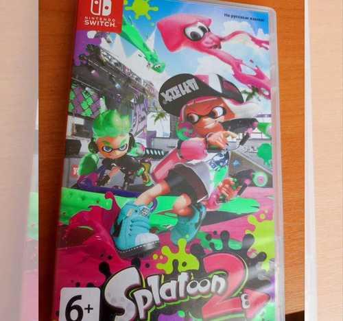 Splatoon 2 картридж для NS