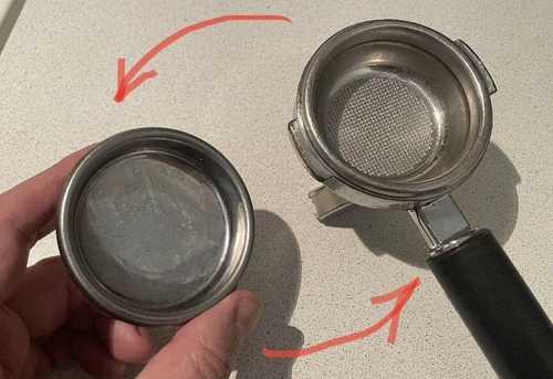Слепое сито для чистки рожковой кофемашины 58 мм