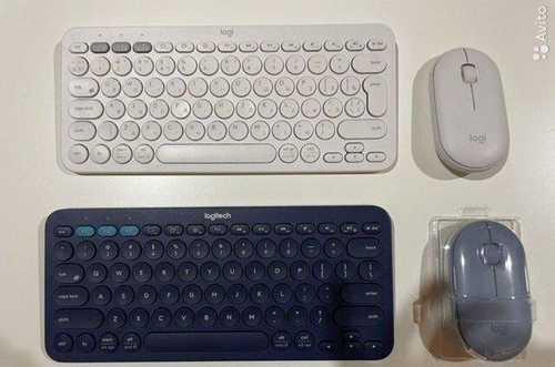 Клавиатура и мышь Logitech K380/ Logitech M350