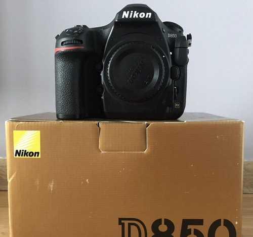 Nikon D850 body (пробег 20 тысяч)