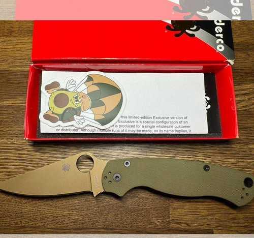 Spyderco paramilitary 2 CTS-204P