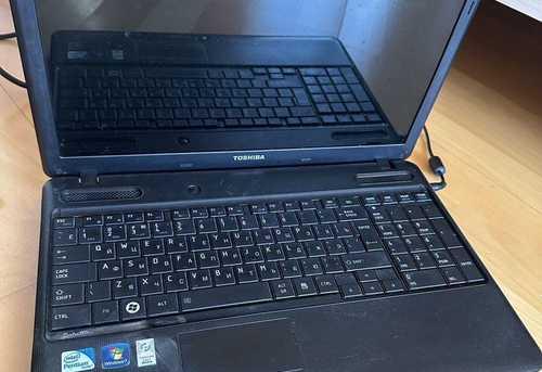 Ноутбук toshiba satellite c660