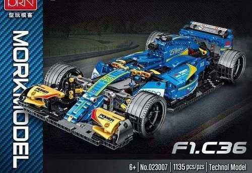 Конструктор "F1 Blue Equation Racing, 1135 деталей