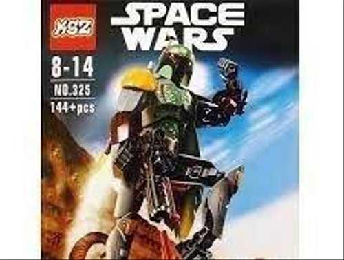 Лего star wars "Боб Фетт 26 см" 144 детаоей