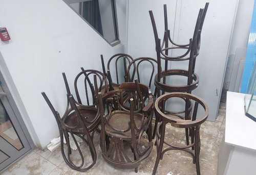 Венские стулья и столы под рестоврацию