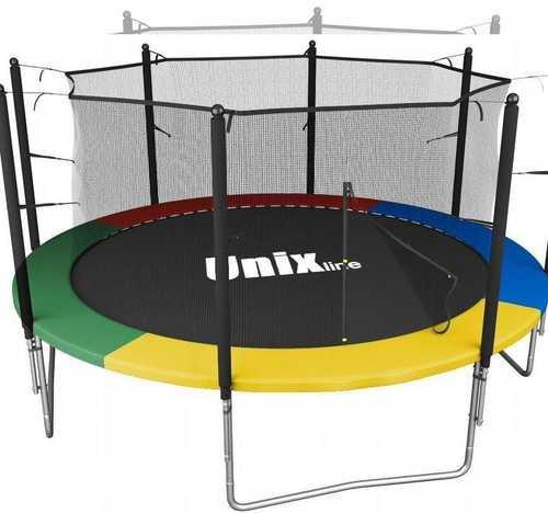 Батут unix line Simple 12 ft Color (inside)