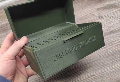 Кейс ammobox для 50 патронов калибра 338LM