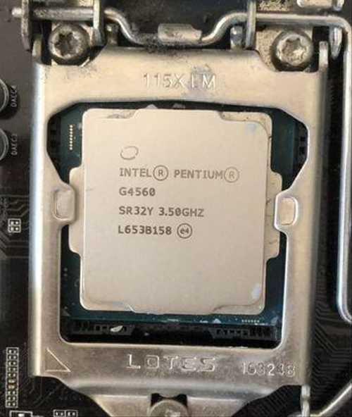 Intel g4560, оперативная память