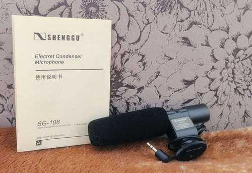 Накамерный микрофон shenggu SG-108