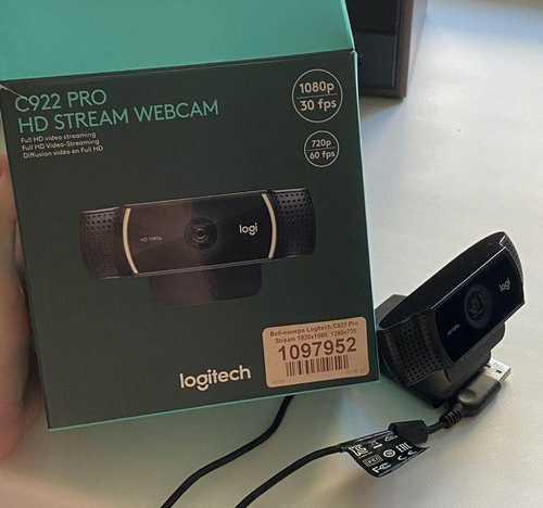 Вебкамера logitech c922 pro