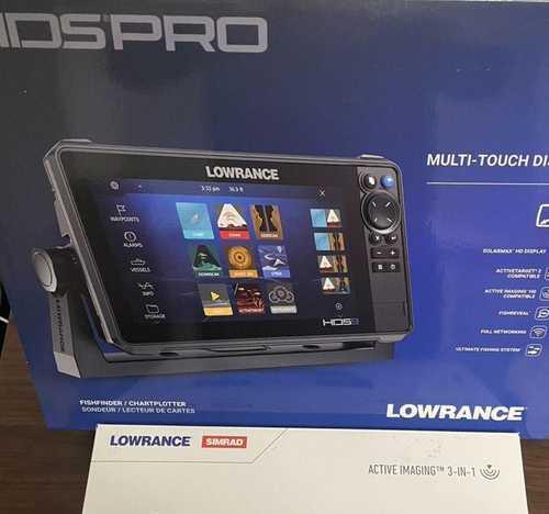 Эхолот lowrance hds 9 pro 3in1 новый оригинал