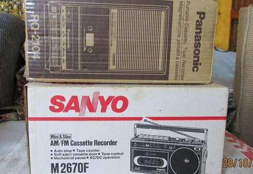 Магнитофон sanyo M2670F, Panasonic RQ-2104