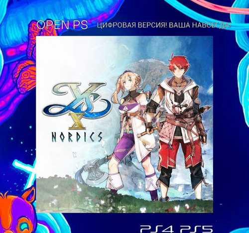 Ys X: Nordics PS5 и PS4