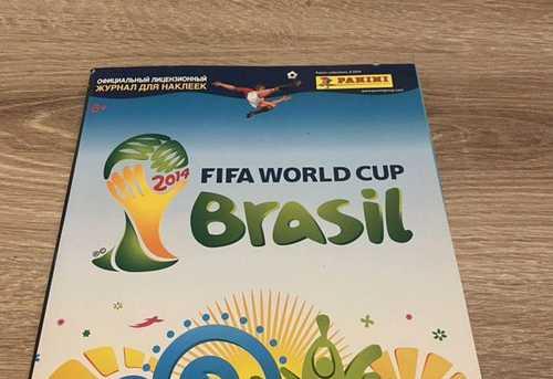 Журнал для наклеек fifa world cup Brazil 2014