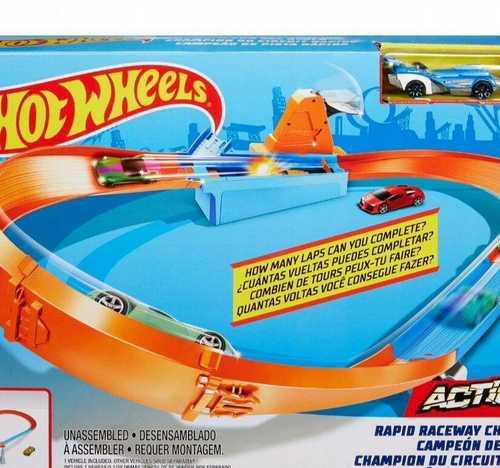 Новый Hot Wheels Экшн Автотрек Чемпион скоростной