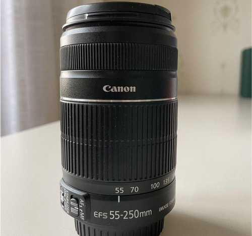 Объектив canon efs 55 250 mm со стабилизатором