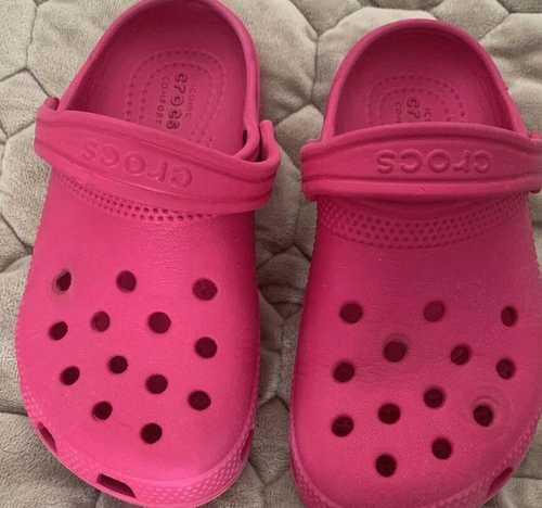 Crocs шлепки детские