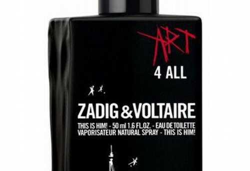 Zadig & voltaire this IS HIM ART 4 ALL edt (m) 50m