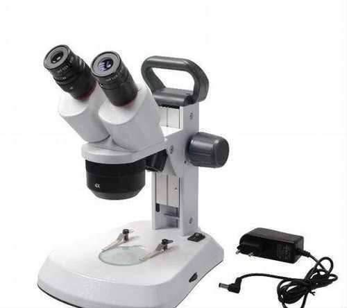 Микроскоп стерео мс-1 вар.1C (1х/2х/4х) Led