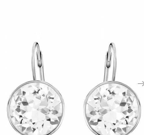 Серьги Swarovski bella, оригинал