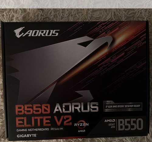 Материнскпя плата Gigabyte B550 aorus elite V2