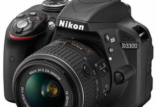 Nikon D3300 Kit AF-P DX 18-55mm F/3.5-5.6G