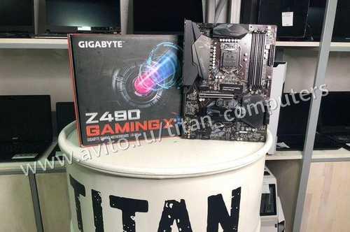 Материнская плата Gigabyte Z490 Gaming X