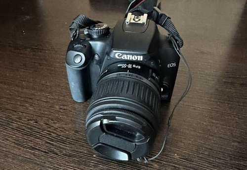 Зеркальный фотоаппарат canon 1000d
