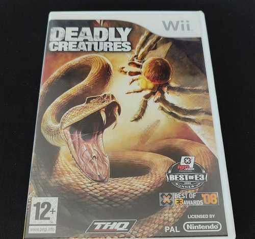 Игра "Deadly creatures" для Nintendo Wii