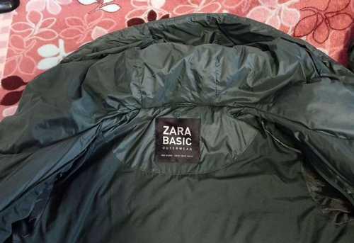 Пуховик женский zara xs