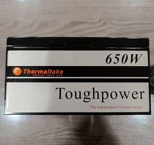 Thermaltake Toughpower 650w 80  гарантия скупка об