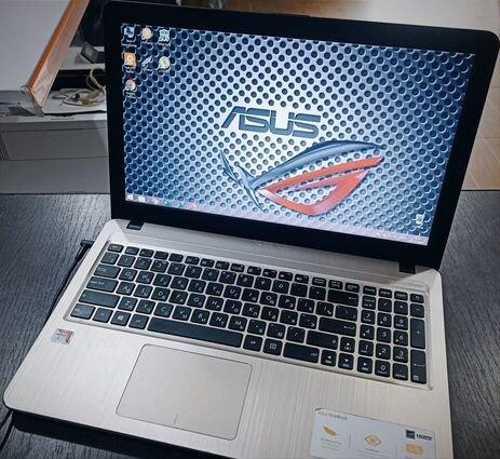Стильный и тонкий ноутбук Asus на SSD для работы