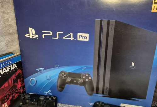 Sony playstation 4 PS4 pro 2tb с играми